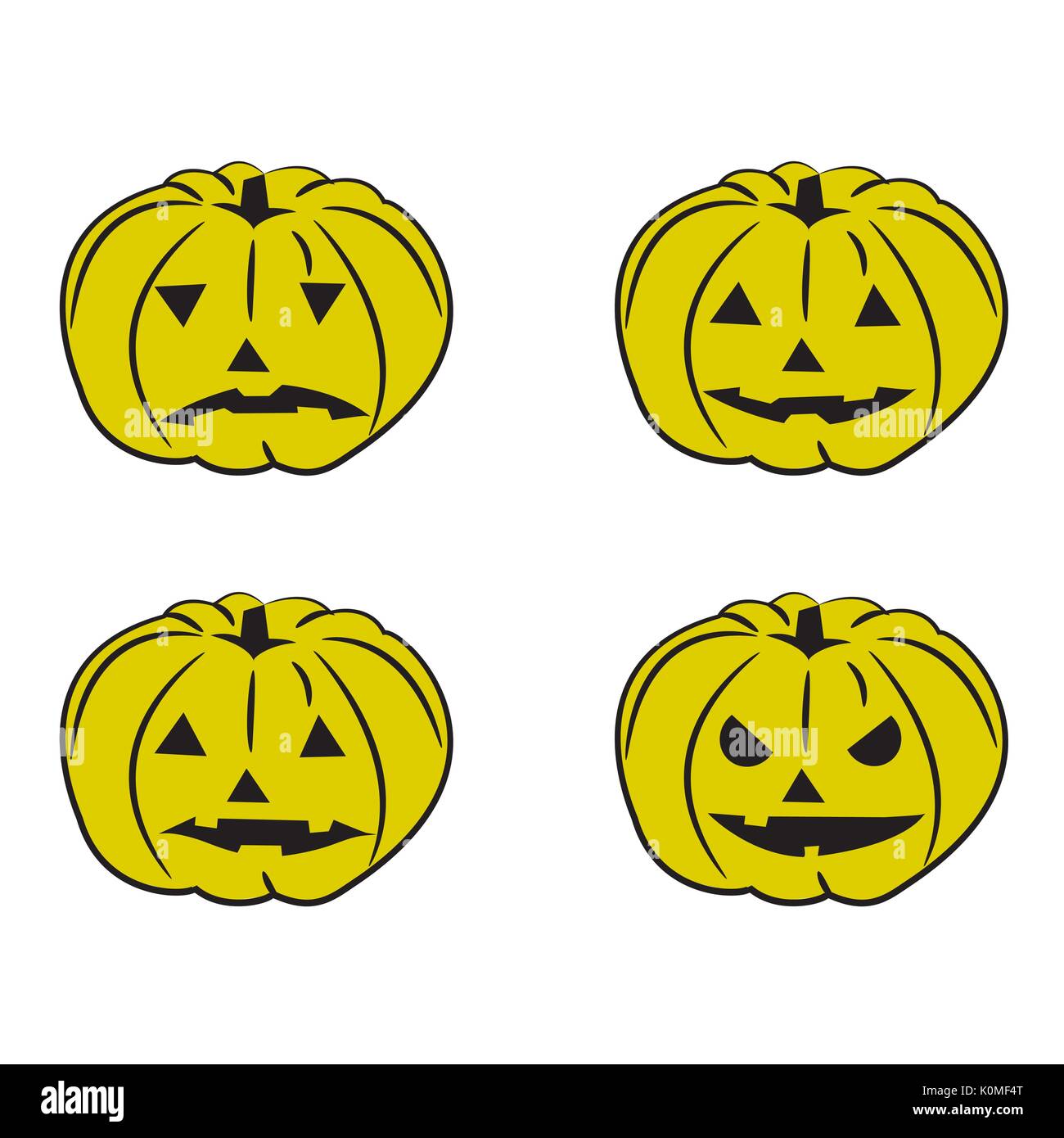 Pumpkins vegetable food seamless Cut Out Stock Images & Pictures - Alamy