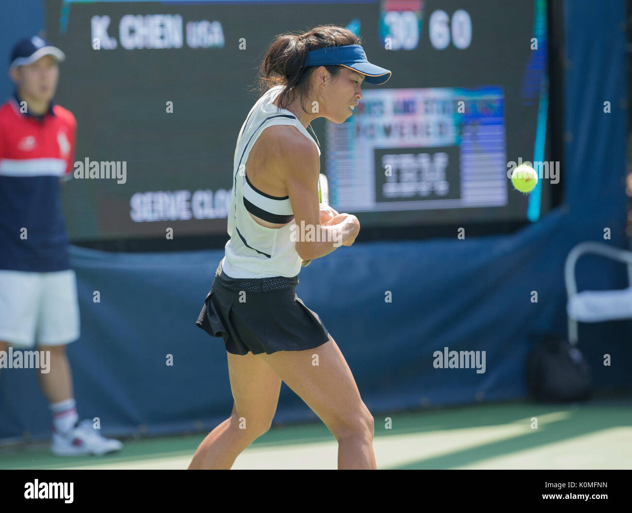 New York, United States. 22nd Aug, 2017. Su-Wei Hsieh of Chinese Taipei ...