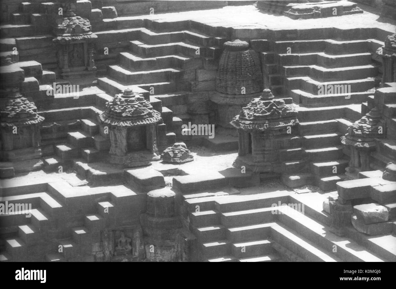 stepwell modhera Hindu sun temple, Mehsana, Gujarat, India, Asia Stock ...