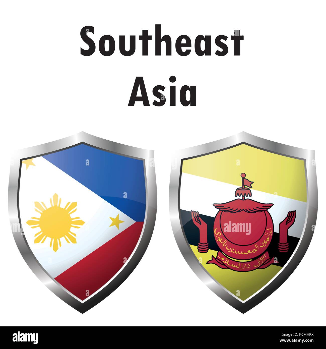 Map pointer flag north Stock Vector Images - Alamy