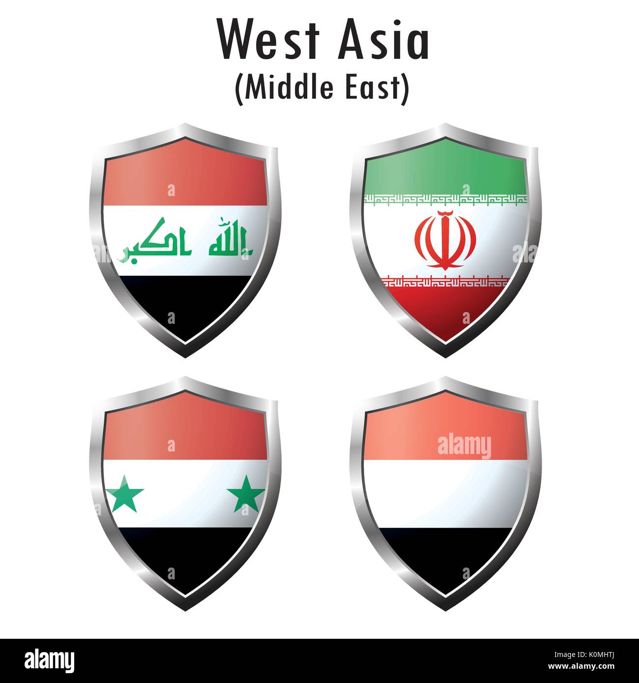 Southwest asia map hi-res stock photography and images - Alamy