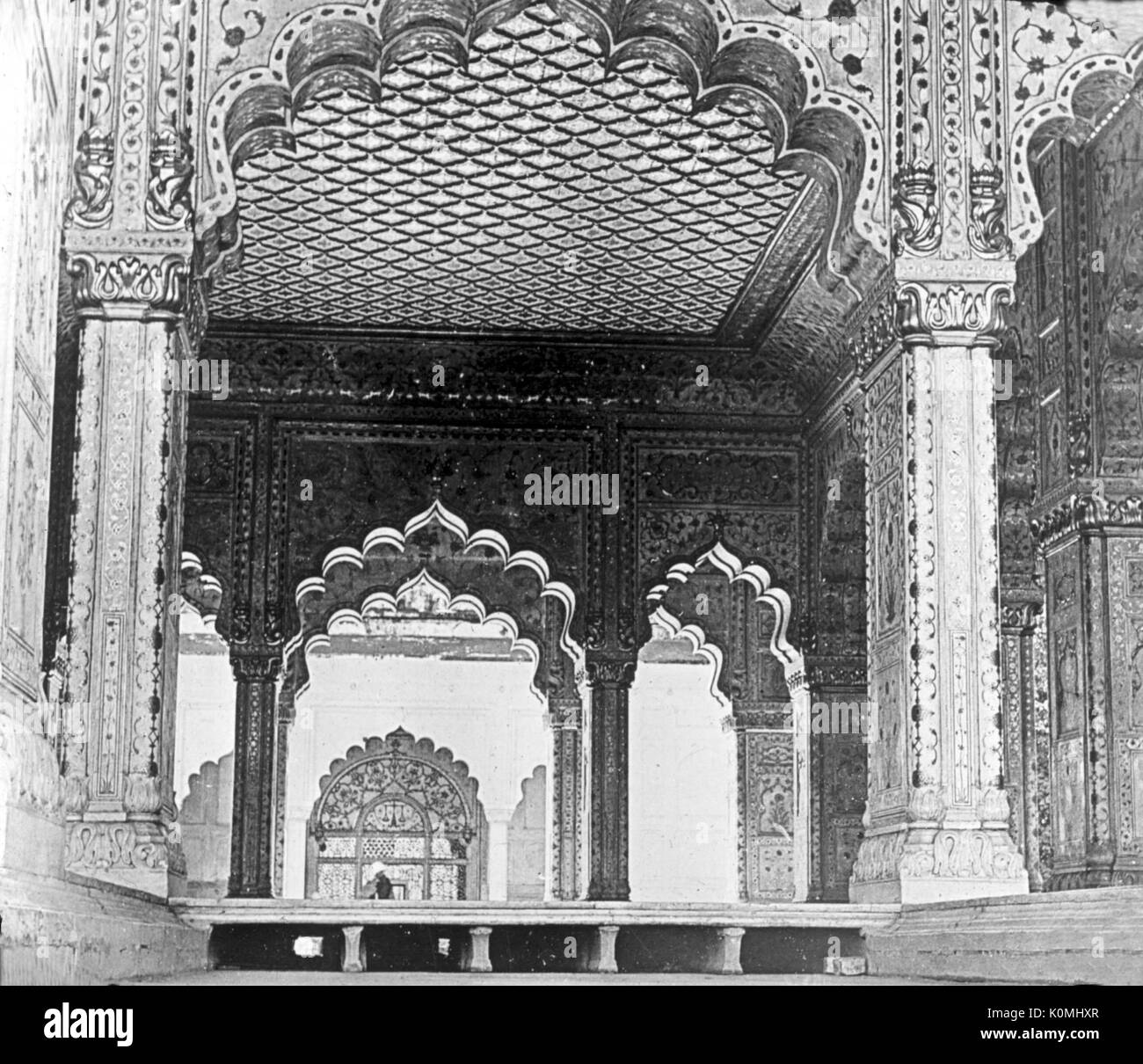 Red Fort Black And White