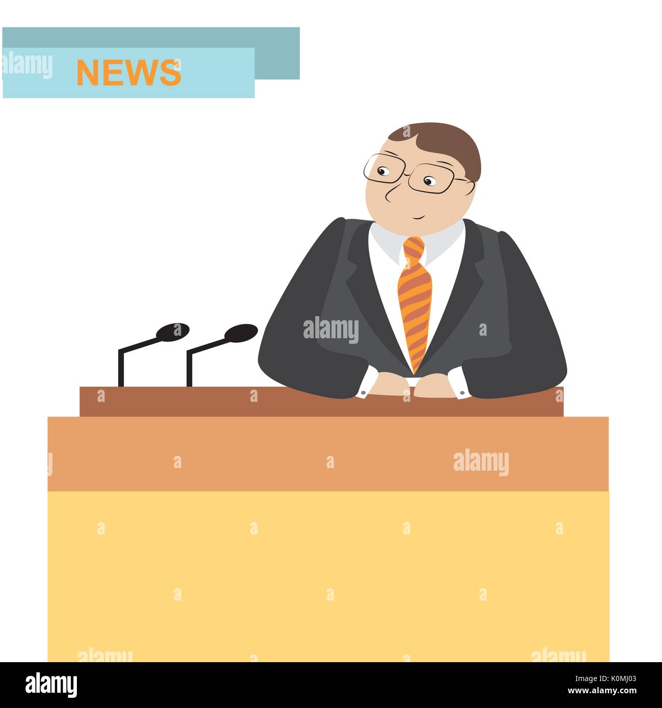 news anchor men headline tv Stock Vector Image & Art - Alamy