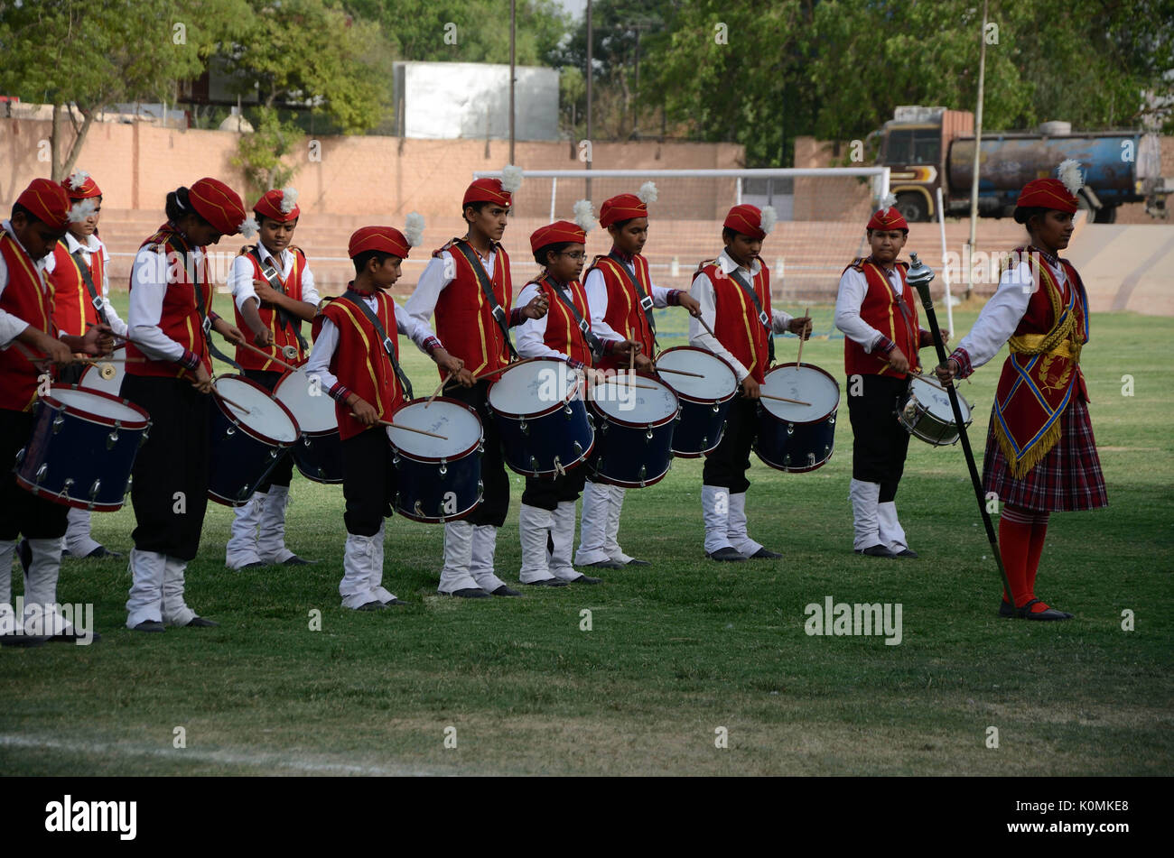 School Band Uniform For Girls