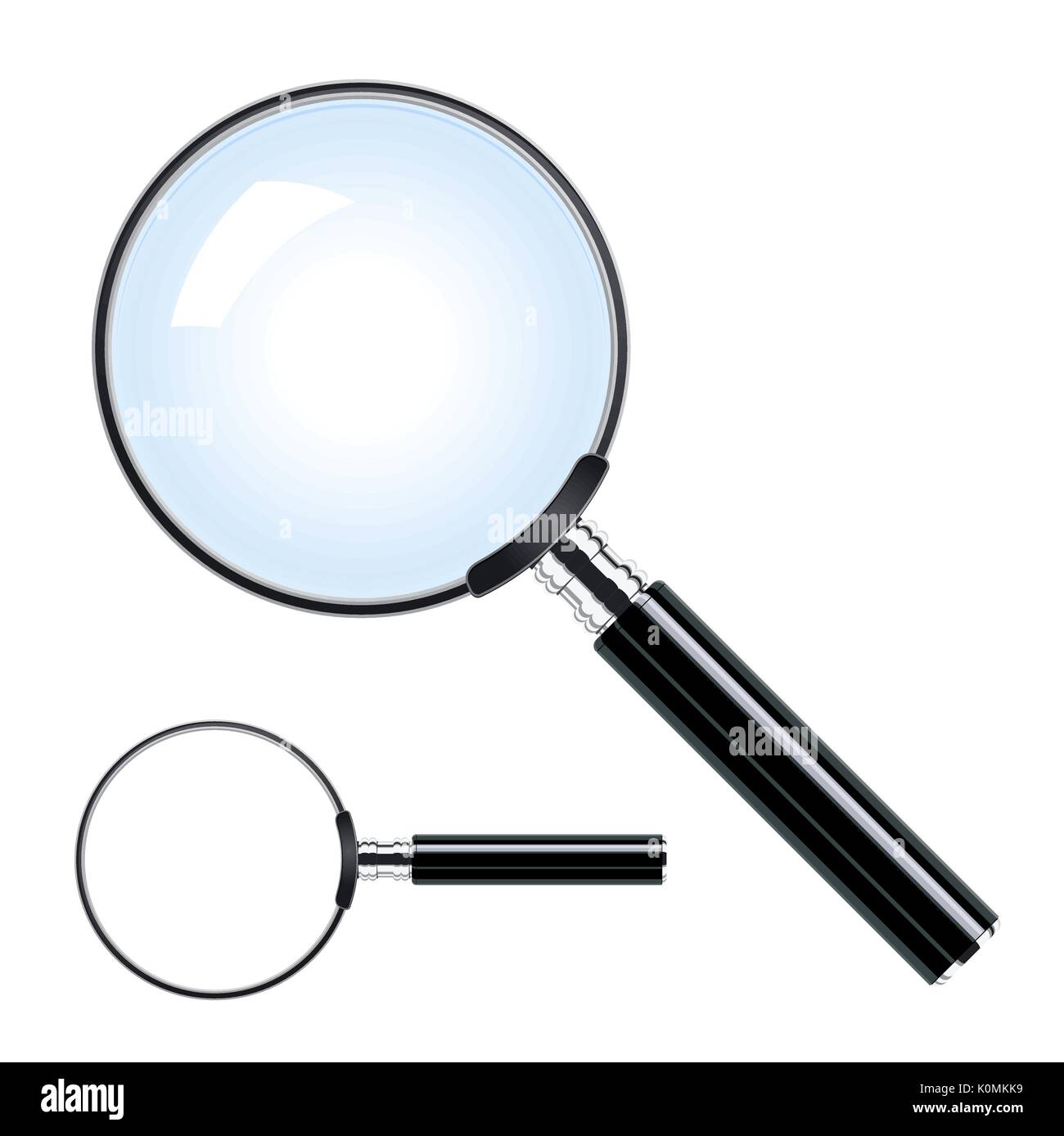 Magnifying glass graphic transparent Cut Out Stock Images & Pictures ...