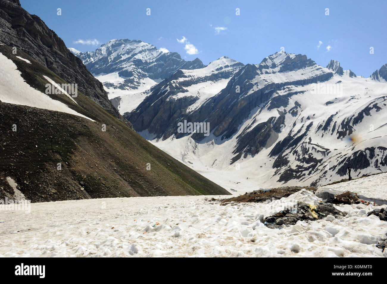 mahagunas pass, amarnath yatra, Jammu Kashmir, India, Asia Stock Photo ...