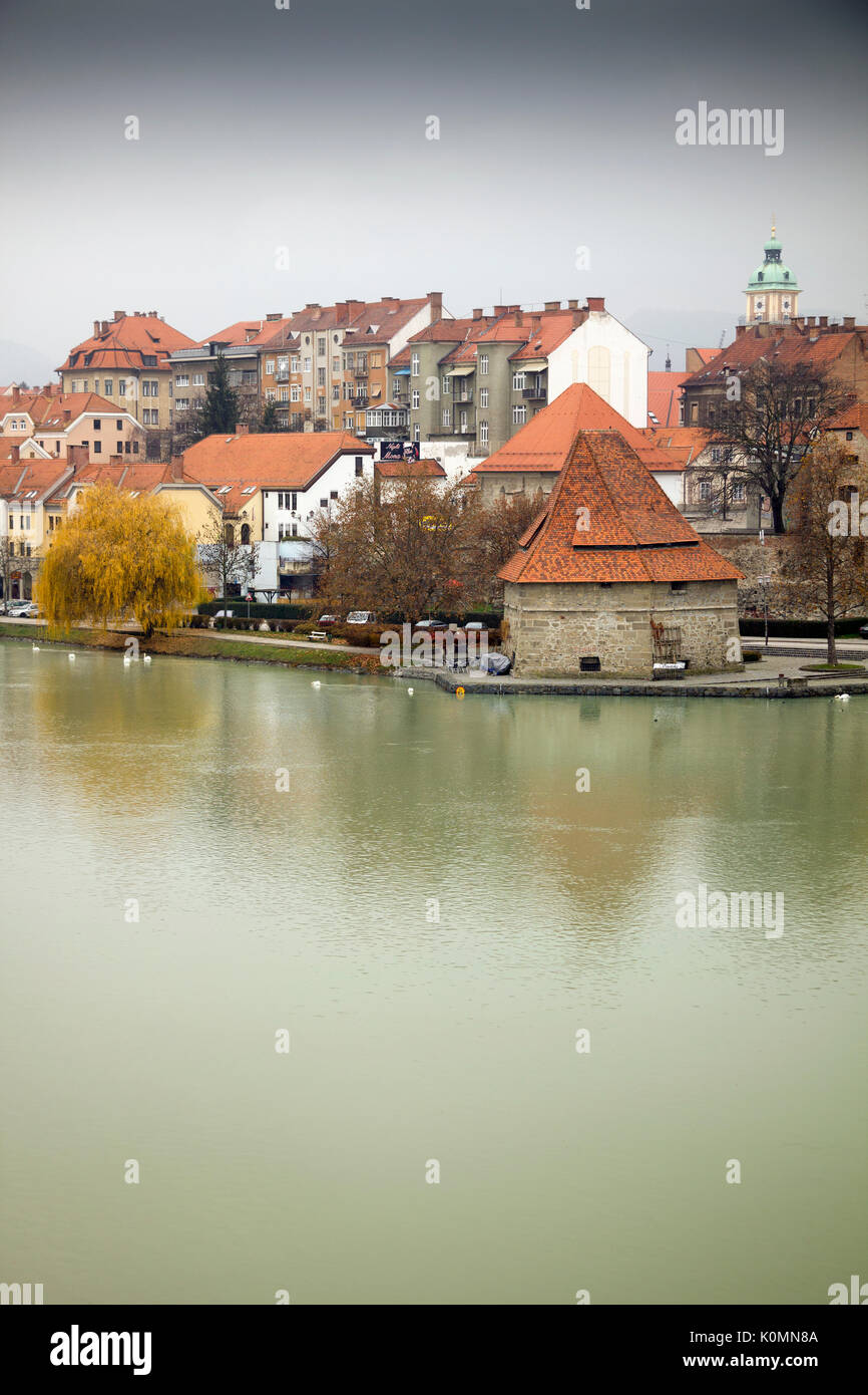 Maribor and river drava hi-res stock photography and images - Alamy