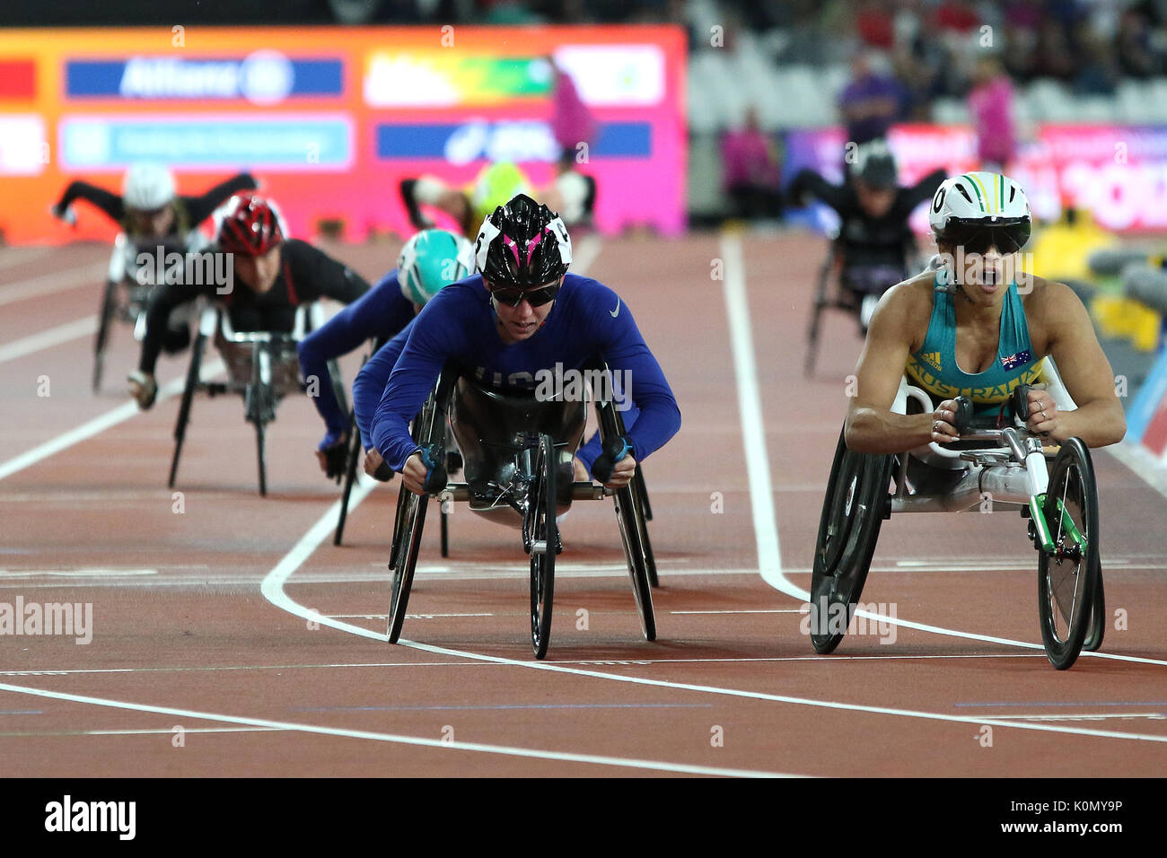Madison de ROZARIO of Australia wins gold in the Women's 5000 m T54 ...
