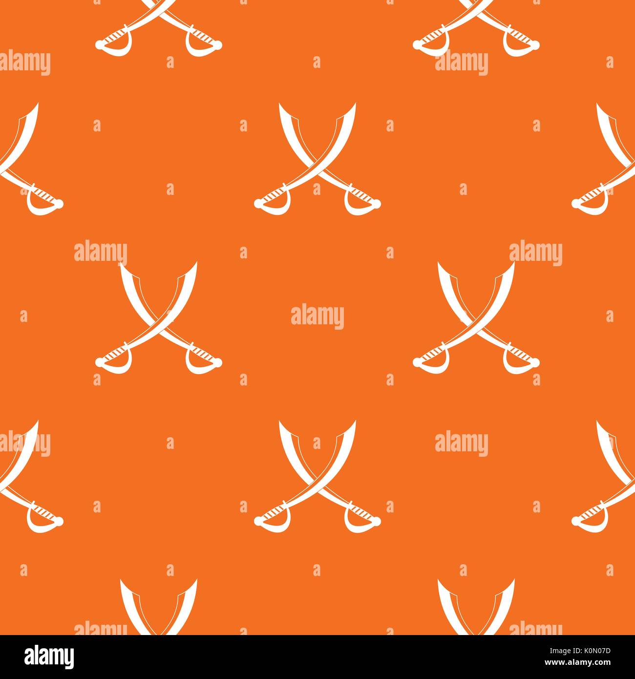 Crossed sabers pattern seamless Stock Vector Image & Art - Alamy