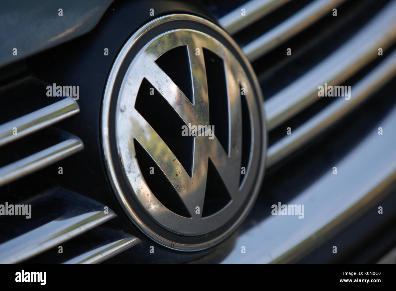 Volkswagen logo on passat hi-res stock photography and images - Alamy