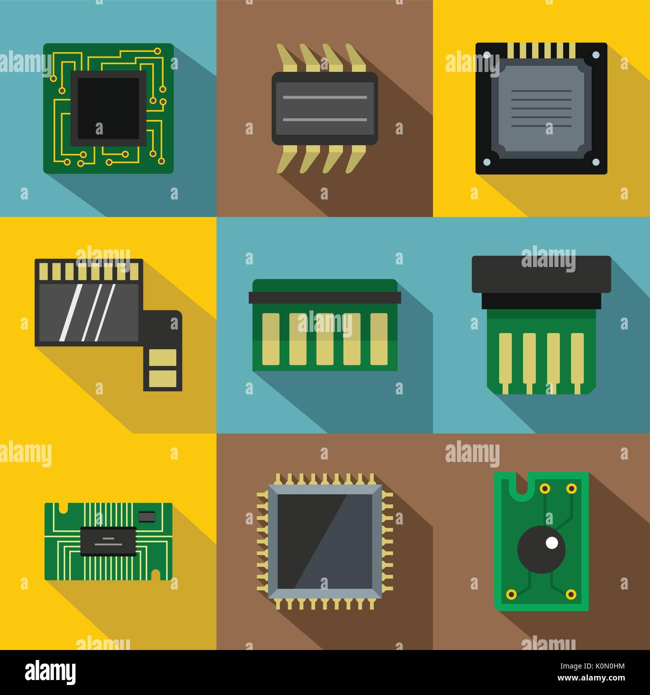Dual circuit Stock Vector Images - Alamy