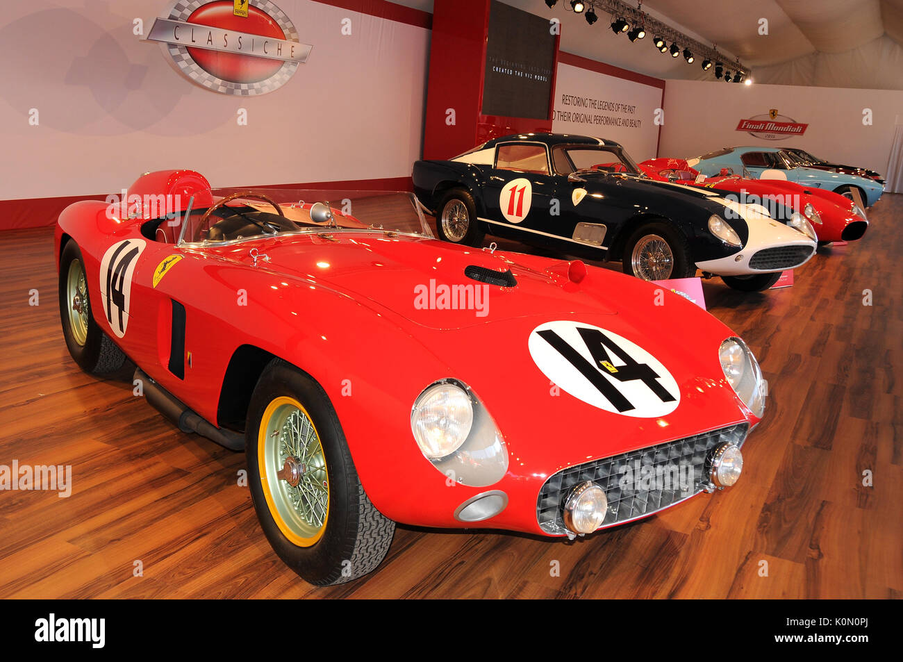 MUGELLO, IT, November, 2015: Ferrari Model 290 MM at Mugello Circuit in ...