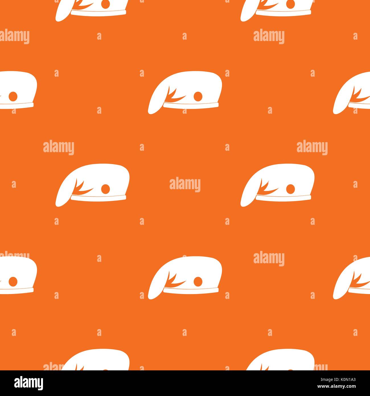 Military cap pattern seamless Stock Vector Image & Art - Alamy