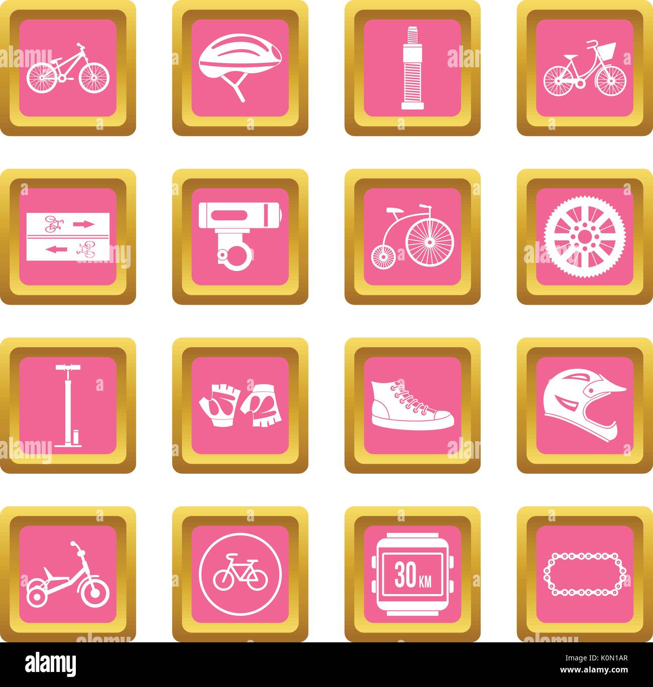 Pink tire Stock Vector Images - Alamy