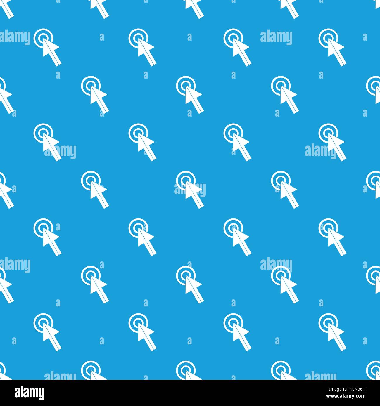Click pattern seamless blue Stock Vector Image & Art - Alamy