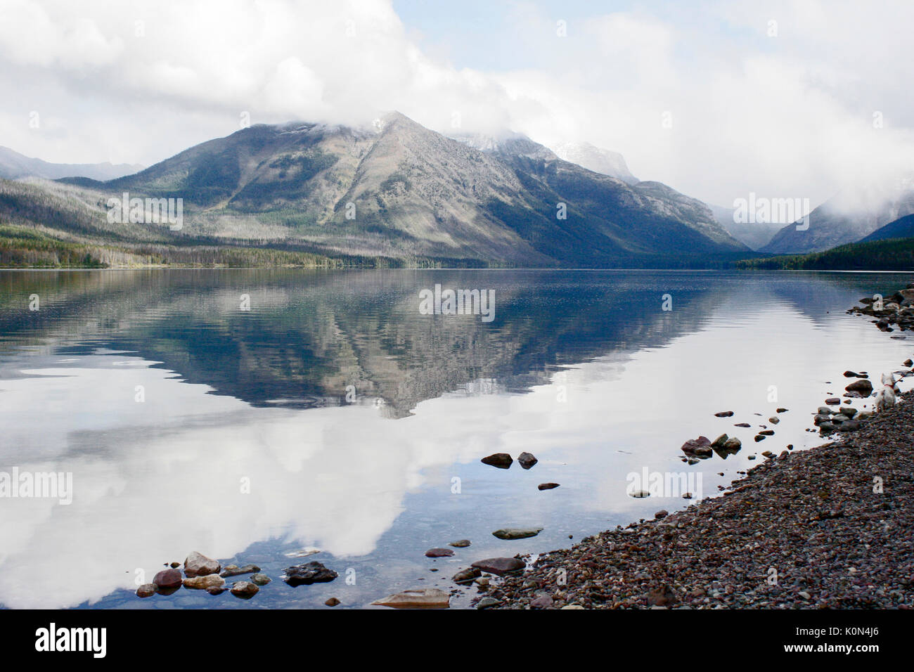 Lake mcdonald hi-res stock photography and images - Alamy