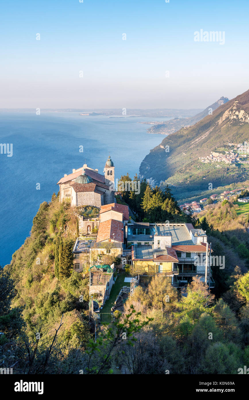 Tignale, Lake Garda, Brescia province, Lombardy, Italy. The ...