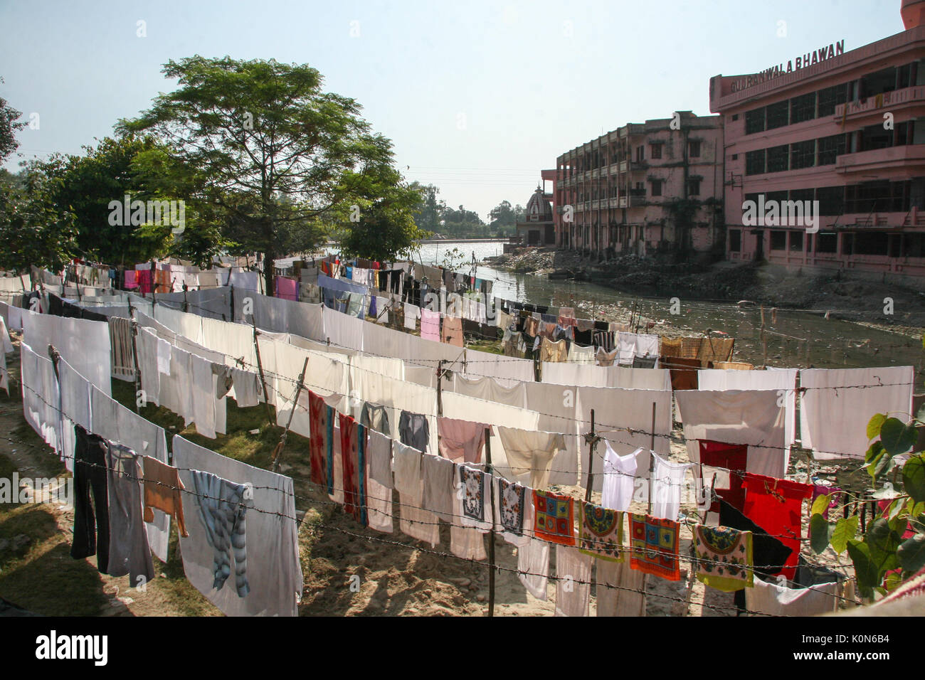 Clothes line dress hi-res stock photography and images - Alamy