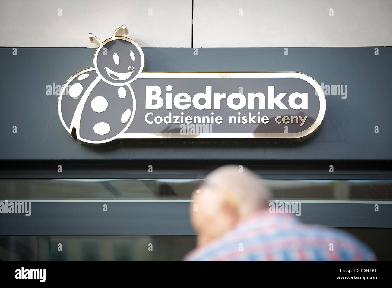 Shopping biedronka supermarket hi-res stock photography and images - Alamy