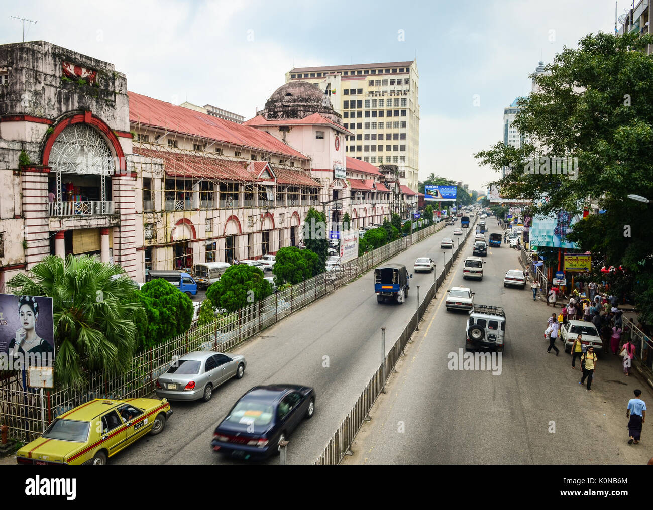 Bogyoke aung san road hi-res stock photography and images - Alamy