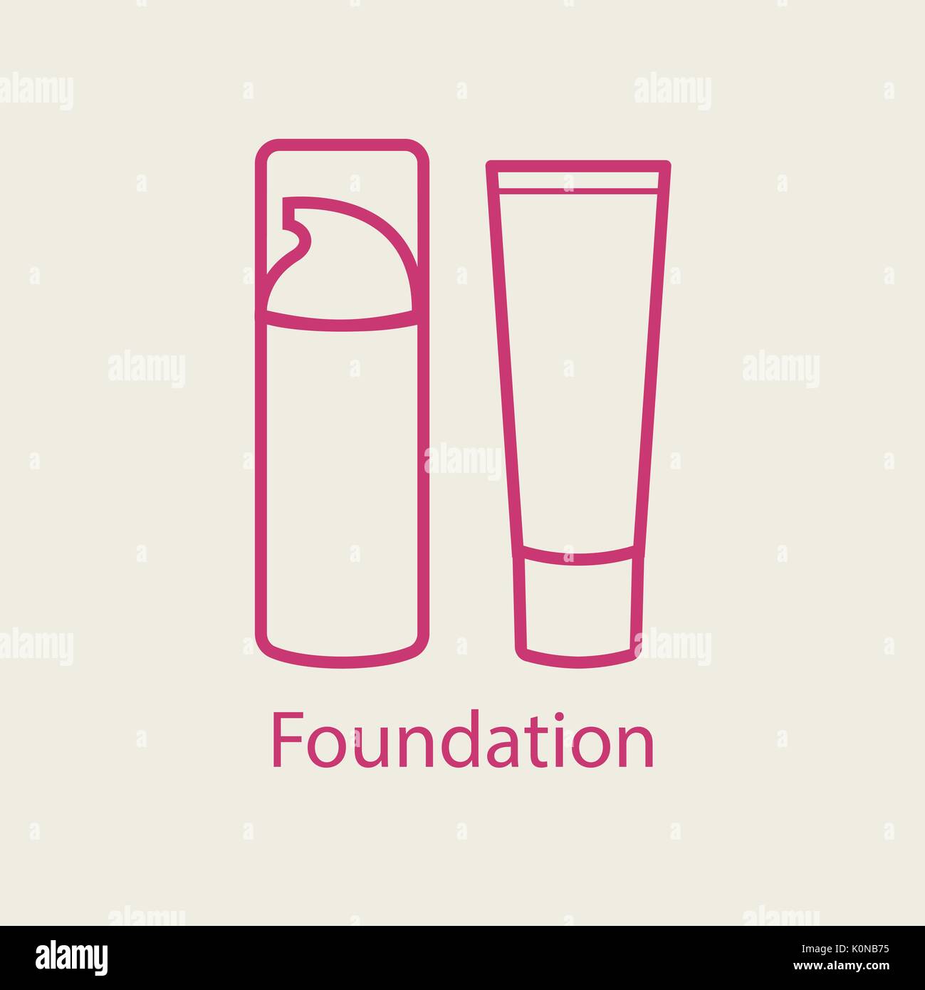 Skin care face cream Stock Vector Images - Alamy