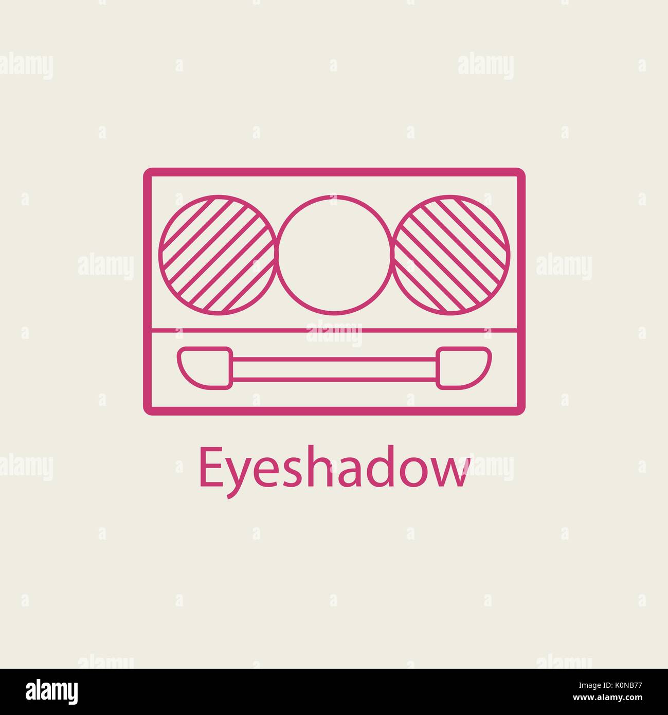 Eyeshadow Stock Vector Images - Alamy