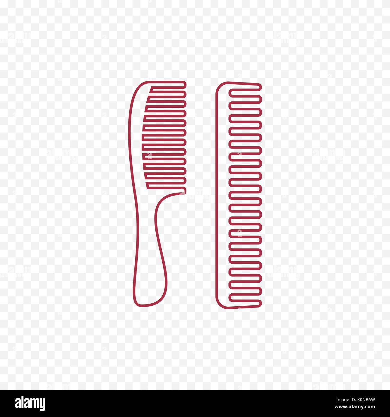 White hair woman comb Stock Vector Images - Alamy