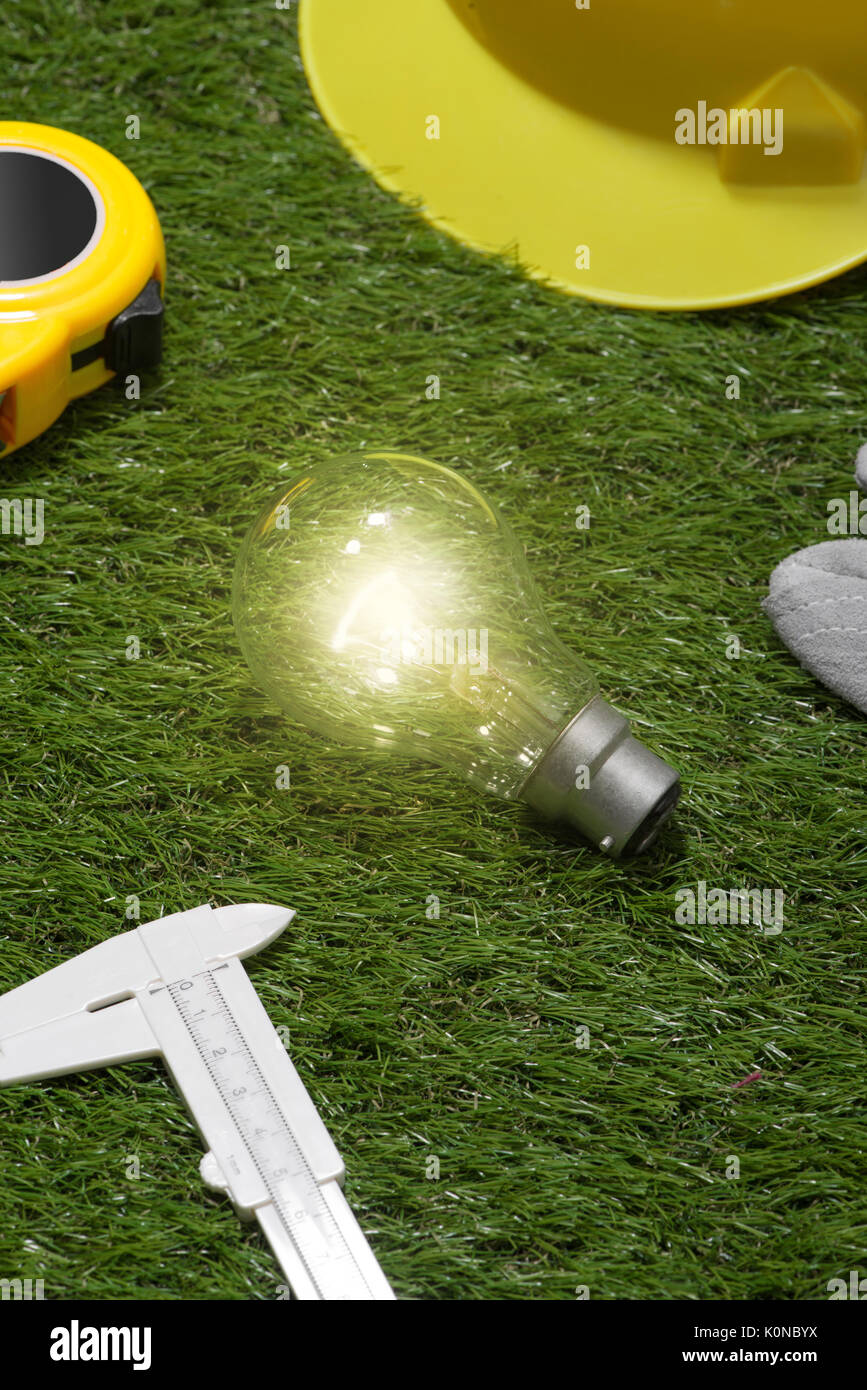 Lightbulb idea engineer hi-res stock photography and images - Alamy