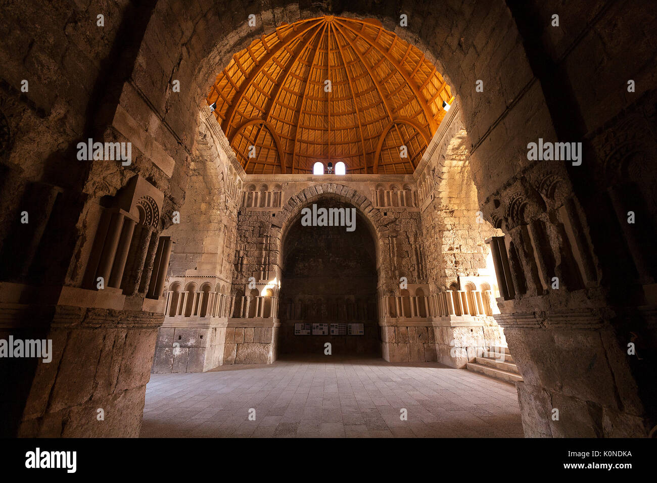 Jordan, Amman, Amman Citadel, Umayyad Palace Stock Photo - Alamy
