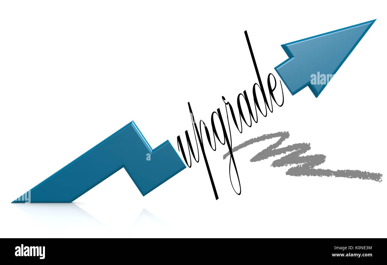 Latest update upgrade new Cut Out Stock Images & Pictures - Alamy