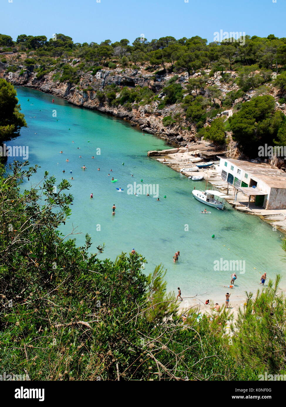 Beautiful beach cala pi in hi-res stock photography and images - Alamy