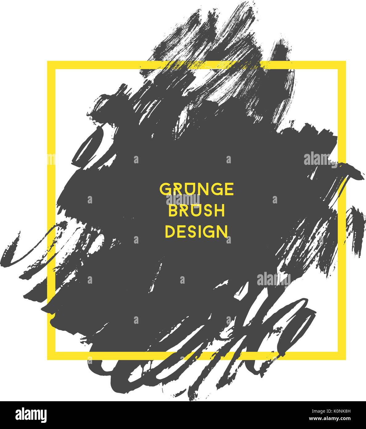 Vector grunge brushed background Stock Vector Image & Art - Alamy