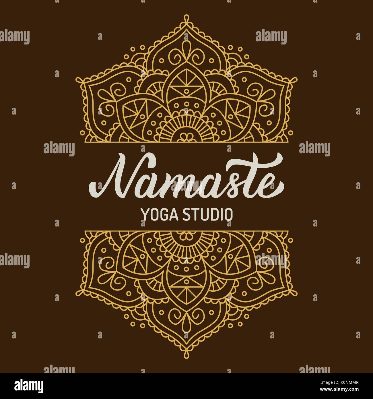 Yoga studio logo Stock Vector Image & Art - Alamy