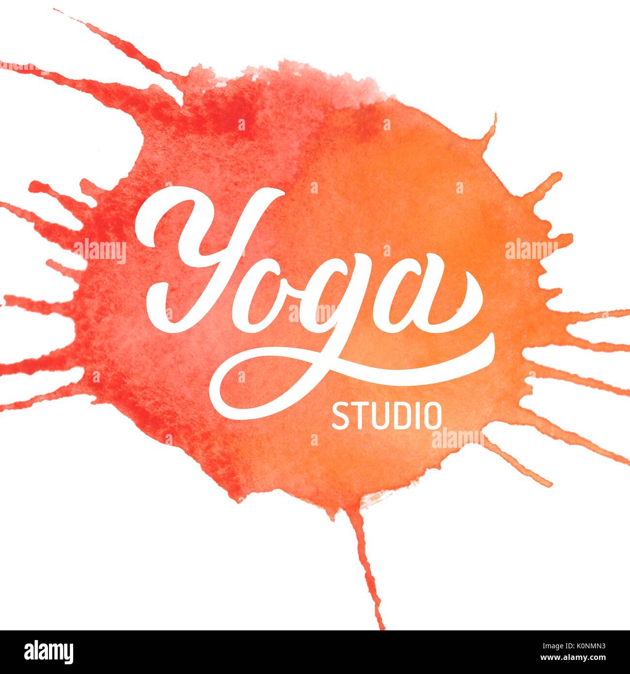 Yoga studio logo Stock Vector Image & Art - Alamy
