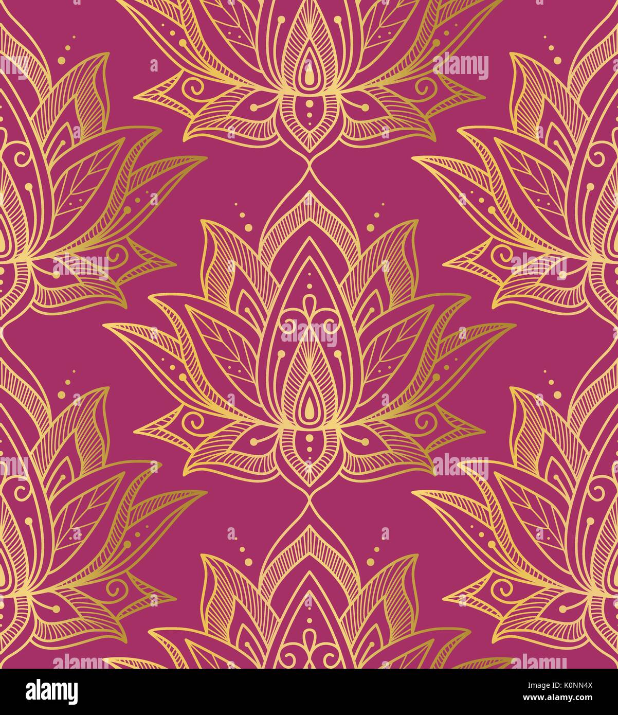Indian seamless pattern Stock Vector Image & Art - Alamy