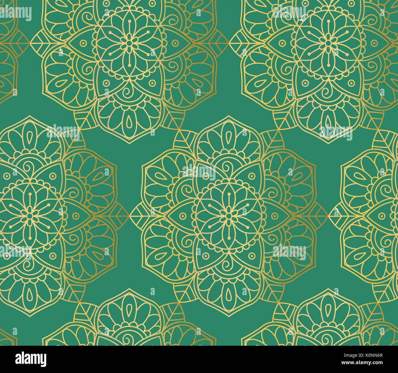 Circle pattern poster template Stock Vector Images - Alamy