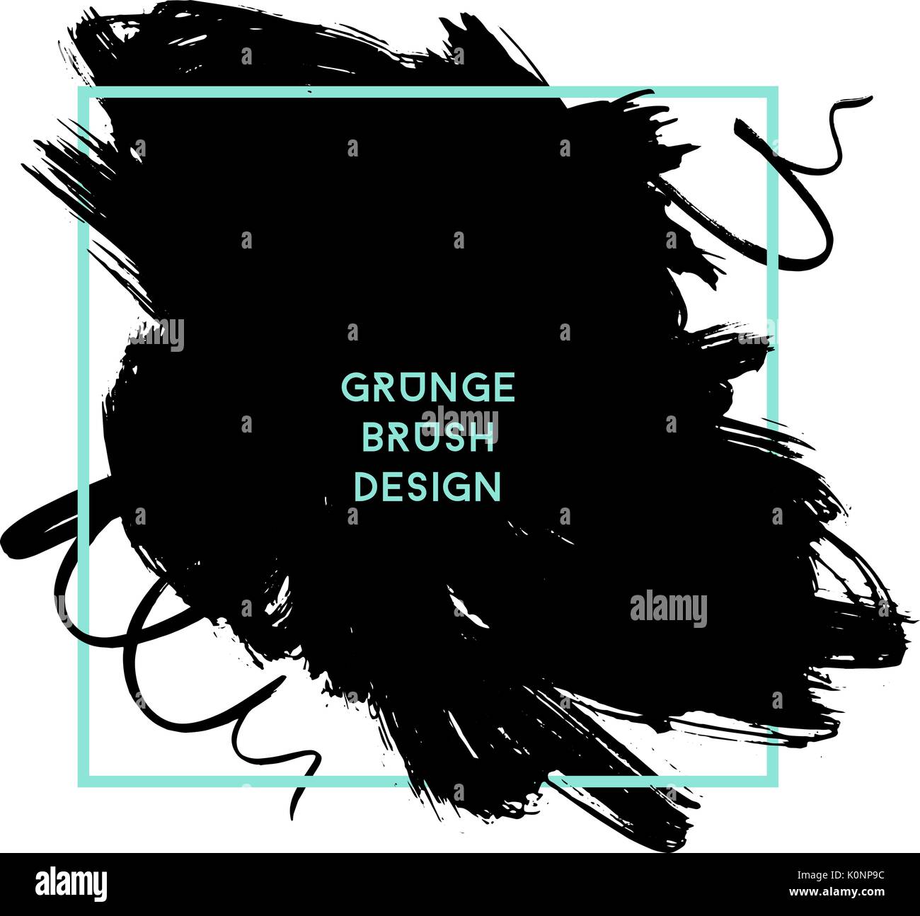 Vector grunge brushed background Stock Vector Image & Art - Alamy