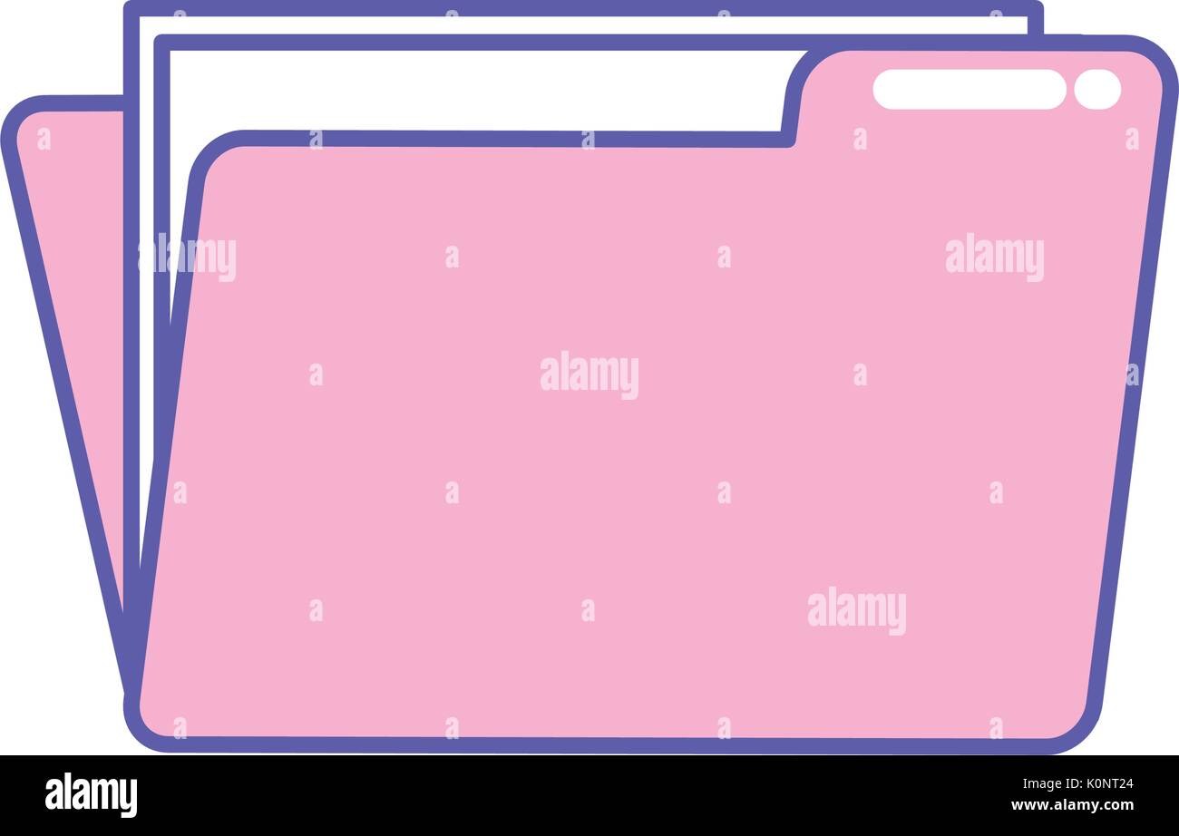 folder file with important business documents Stock Vector Image & Art ...