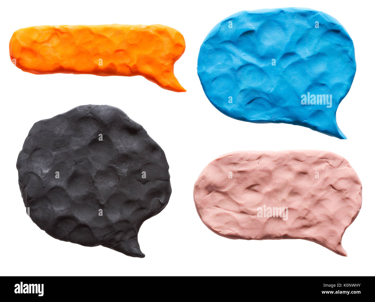 Set hand made simple Cut Out Stock Images & Pictures - Alamy