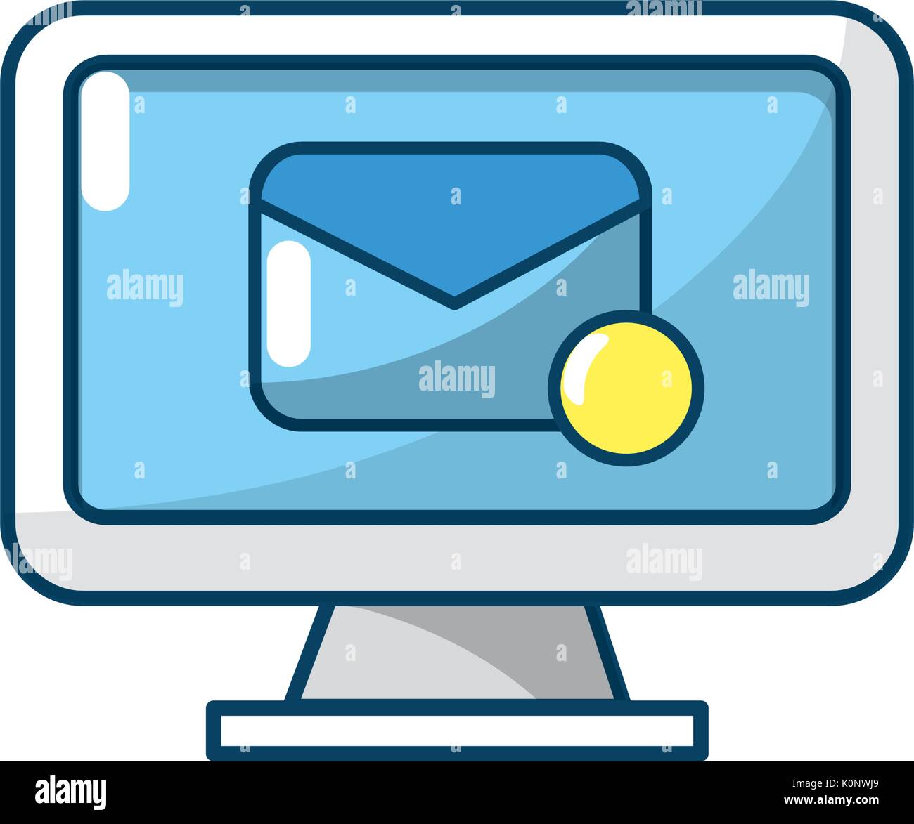 Studying e mail Stock Vector Images - Alamy