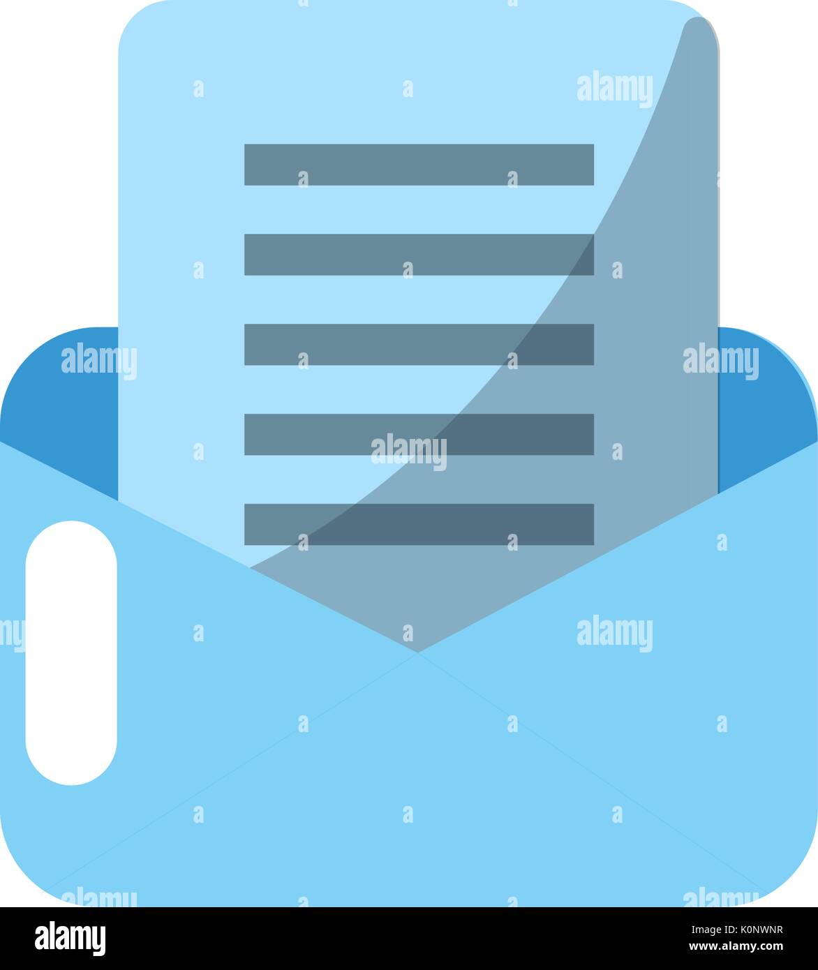 card letter with important message information Stock Vector Image & Art ...