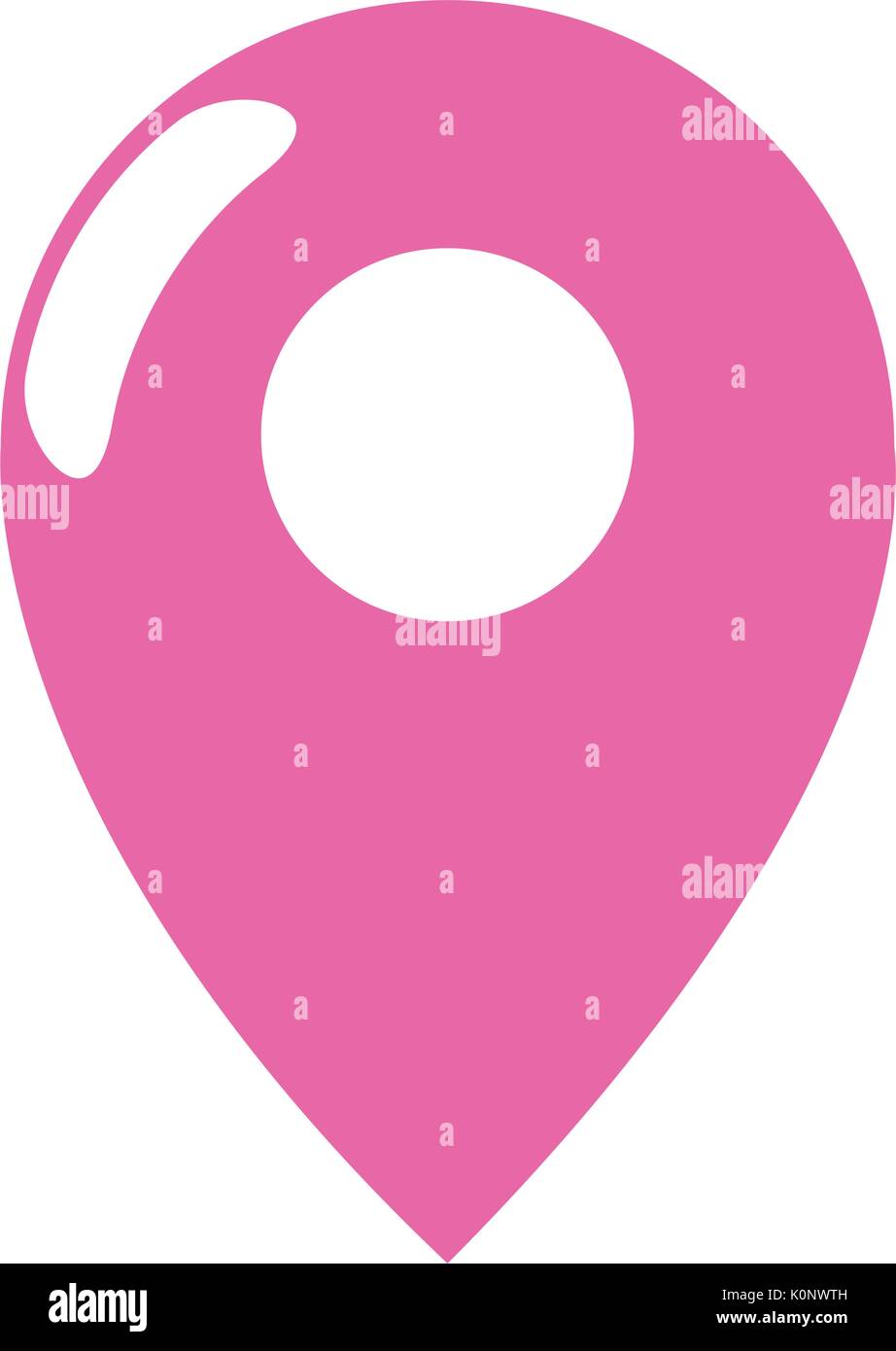 location symbol to destination geography map Stock Vector Image & Art ...