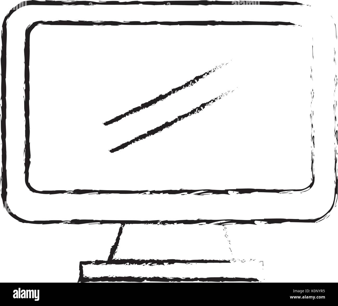 figure computer electronic technology with database information Stock ...