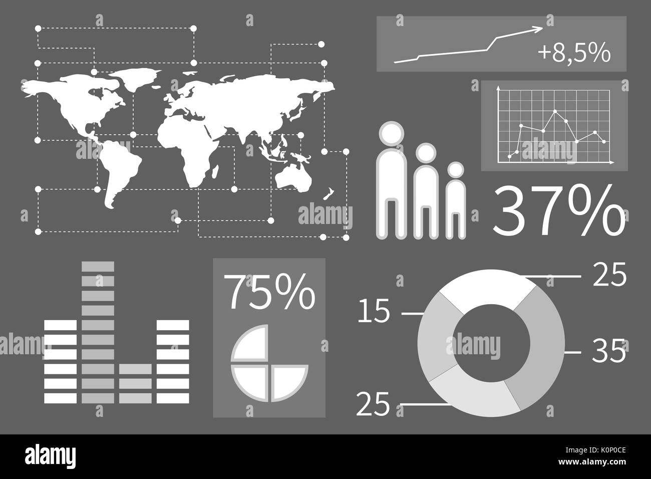 Direction of hair growth Black and White Stock Photos & Images - Alamy