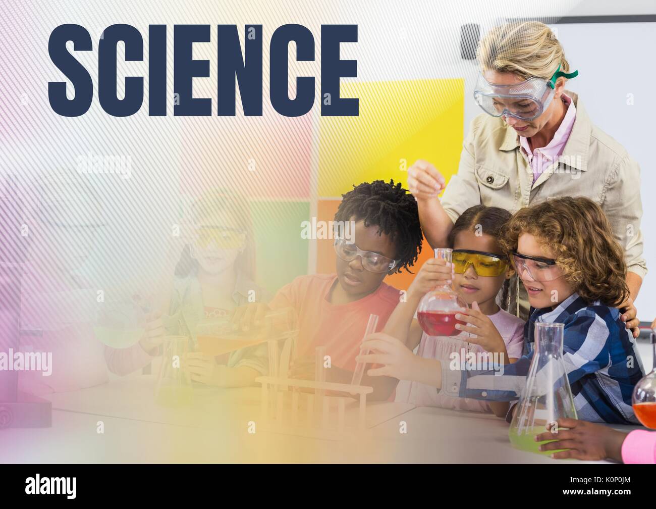 Primary school science wall hi-res stock photography and images - Alamy