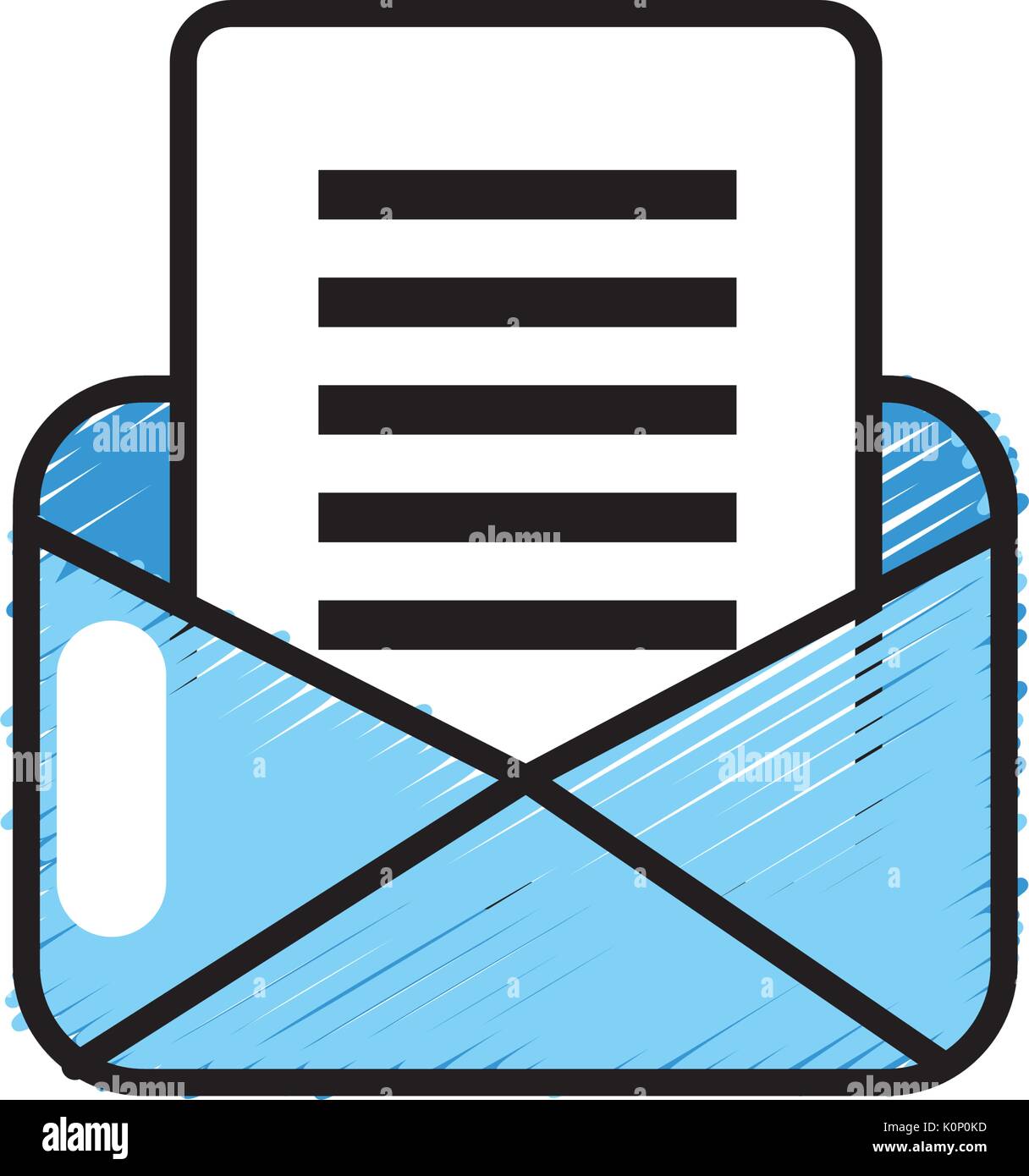 card letter with important message information Stock Vector Image & Art ...