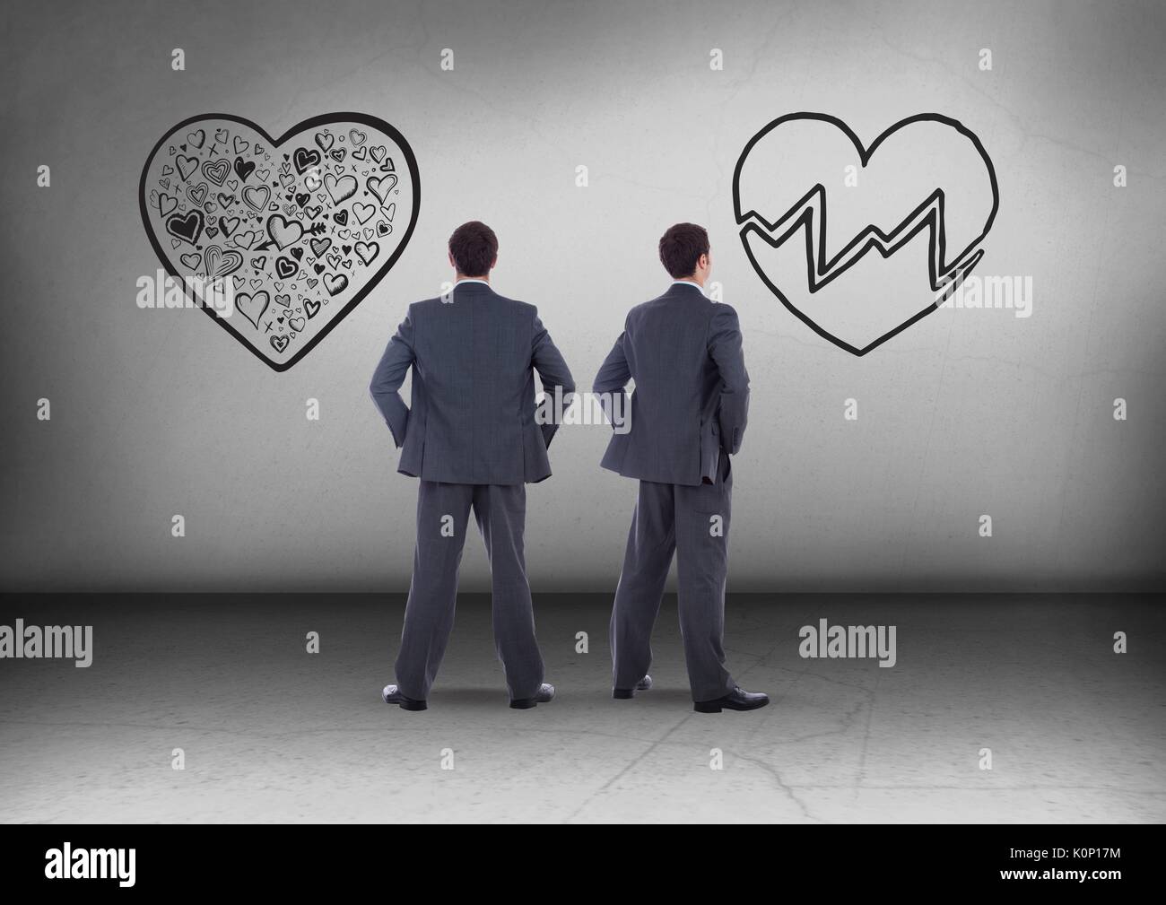 3d broken heart design on hi-res stock photography and images - Alamy