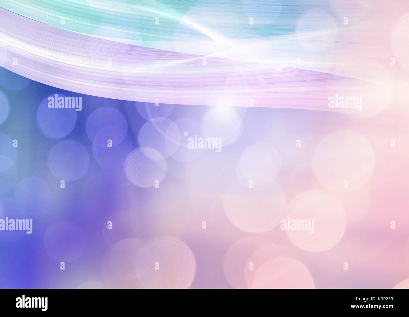 Digital composite of Abstract transition with bokeh sparkles Stock ...
