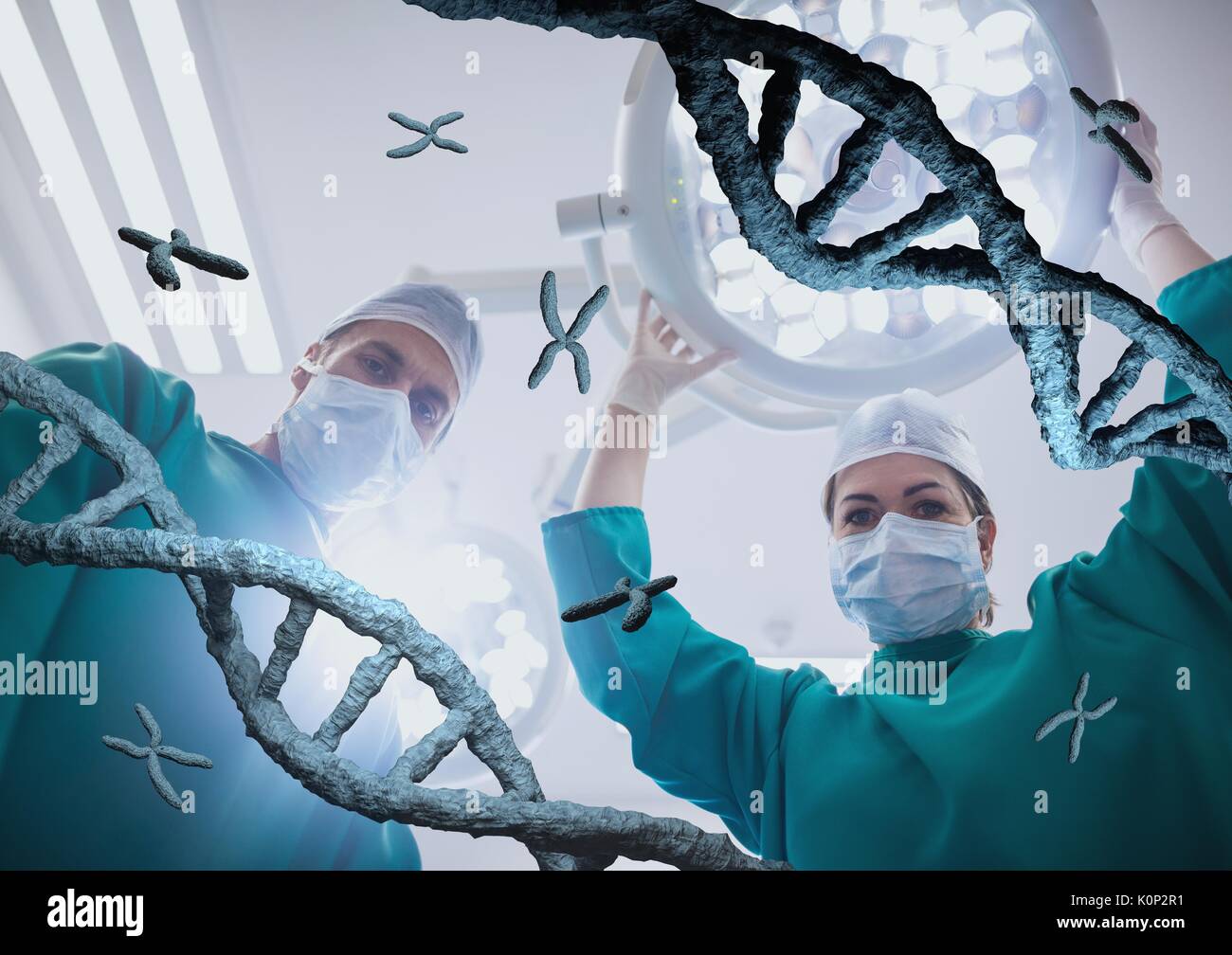Sequencing room hi-res stock photography and images - Alamy