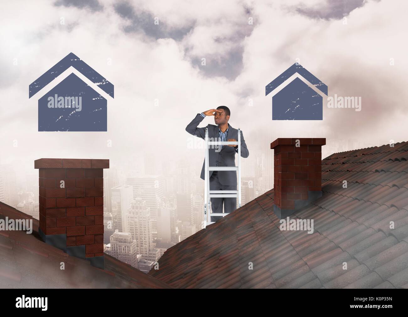 Property ladder progression hi-res stock photography and images - Alamy